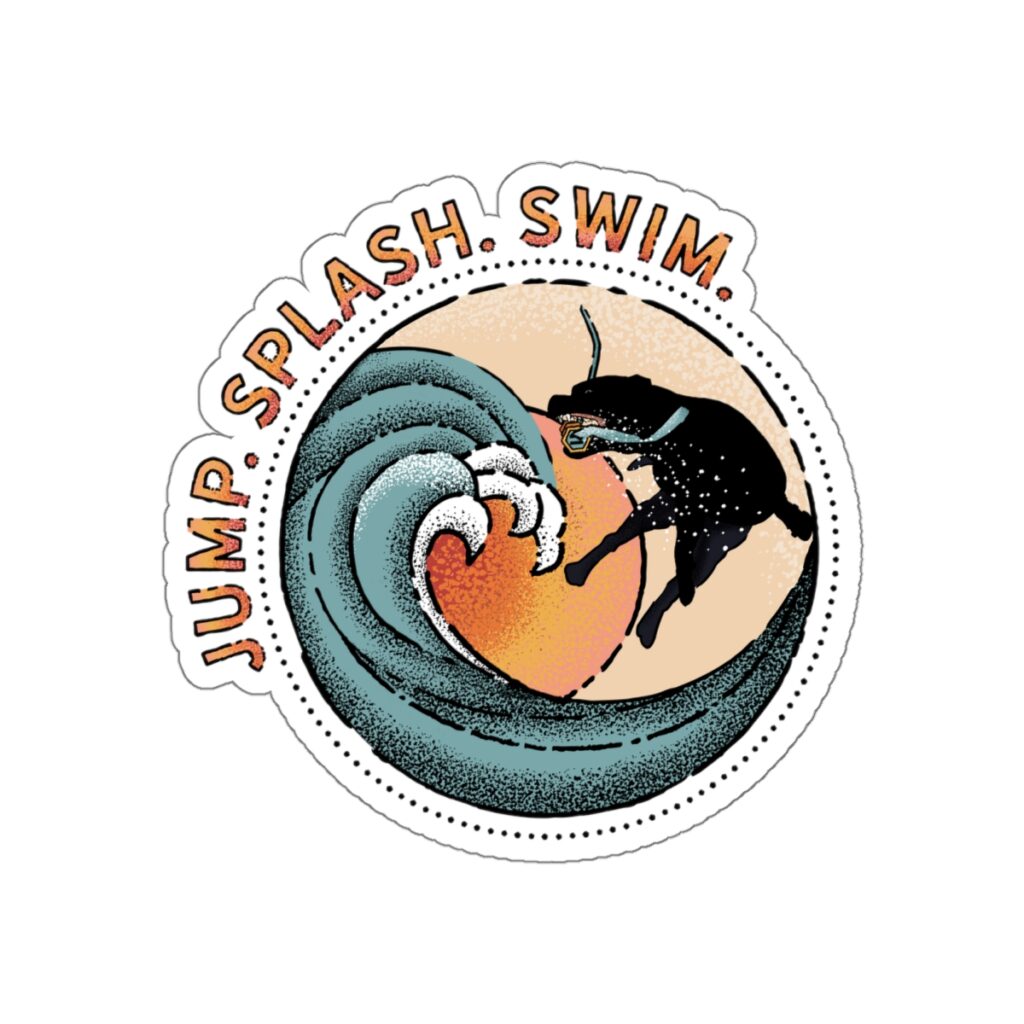 Stafford Dock Diving Die-Cut Stickers - The Stafford Knot